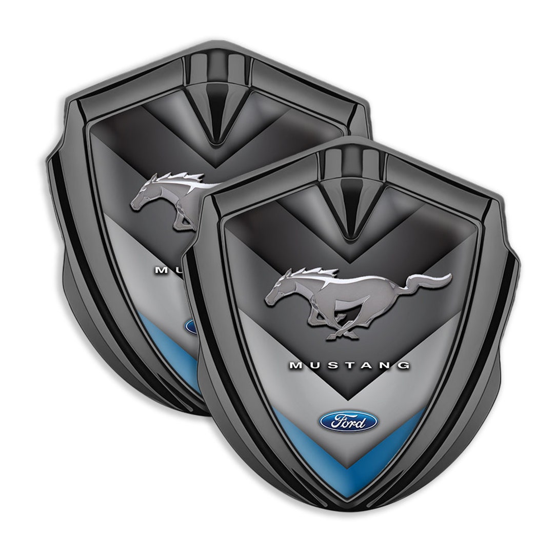 Metal Shield Badge Self-adhesive Sticker for Mustang Car - Etsy