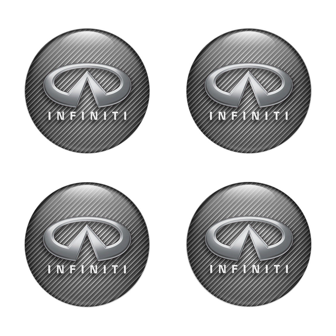 3D Infiniti Logo 4 X All Size Wheel Center Cap Sticker Decal - Etsy