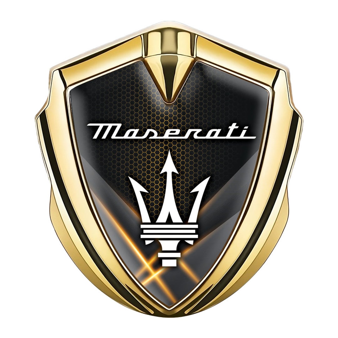 Metal Self-adhesive Sticker for Maserati Car Tuning Auto - Etsy