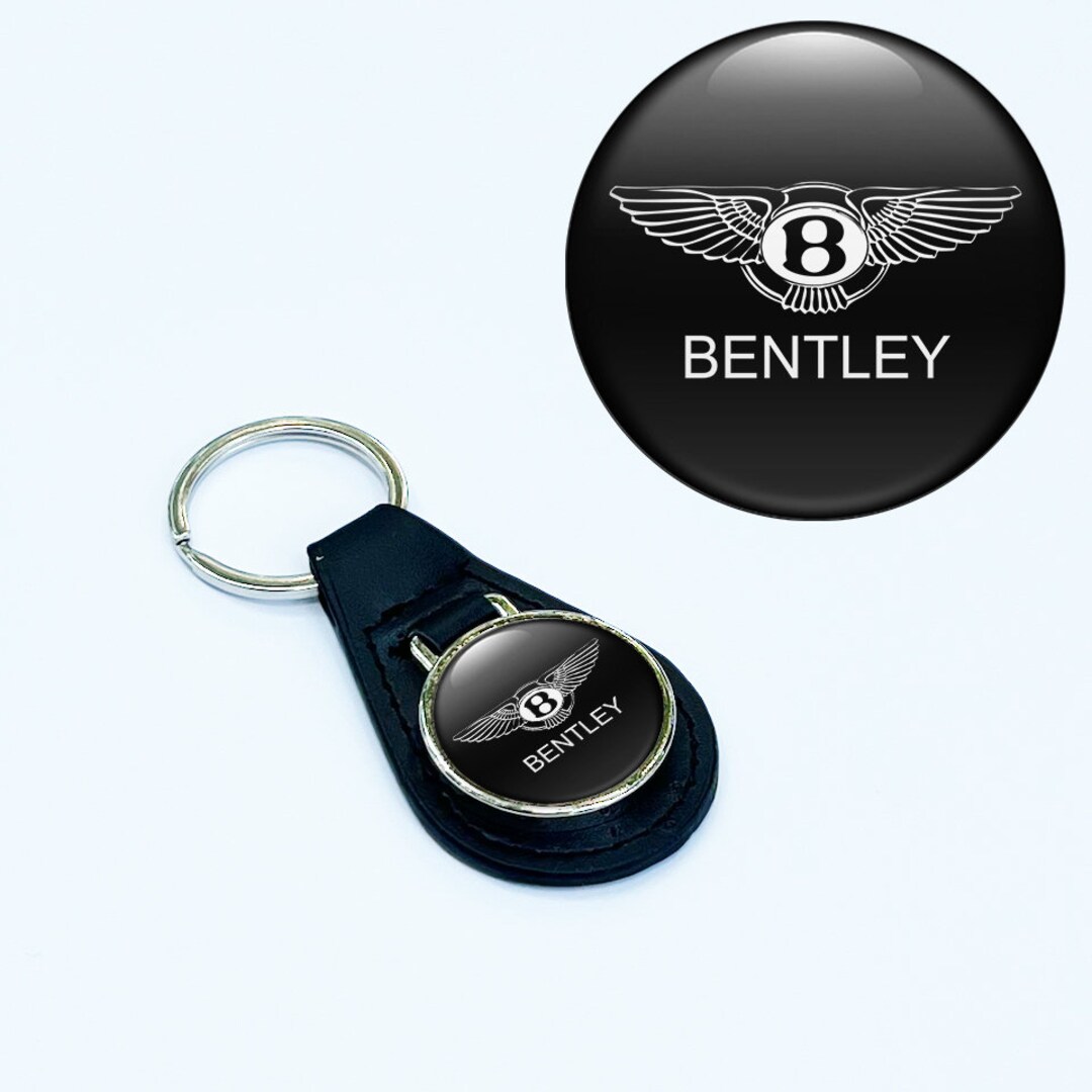 Personalized Keychain Bentley Eco Leather Keychain GIFT for Him Car ...