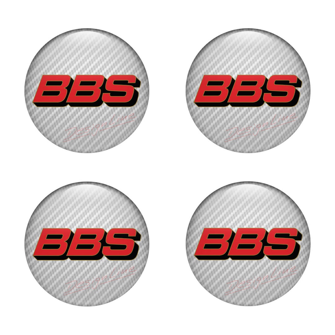 BBS Logo Emblem 4 X All Sizes Rim Hub Center Cap Silicone - Etsy