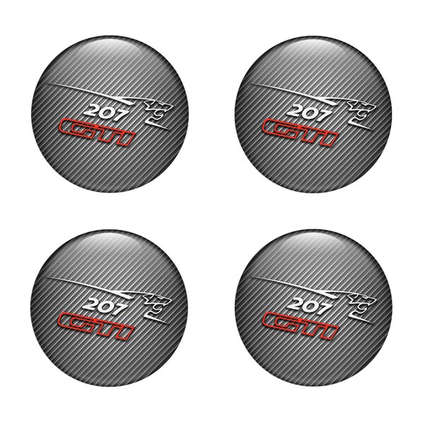 Gti Wheel Center Cap Sticker - Etsy