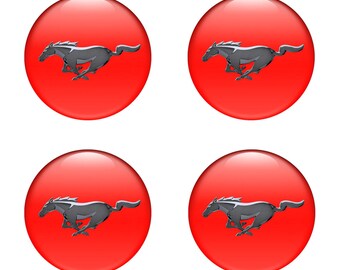 Mustang Rim Sticker - Etsy