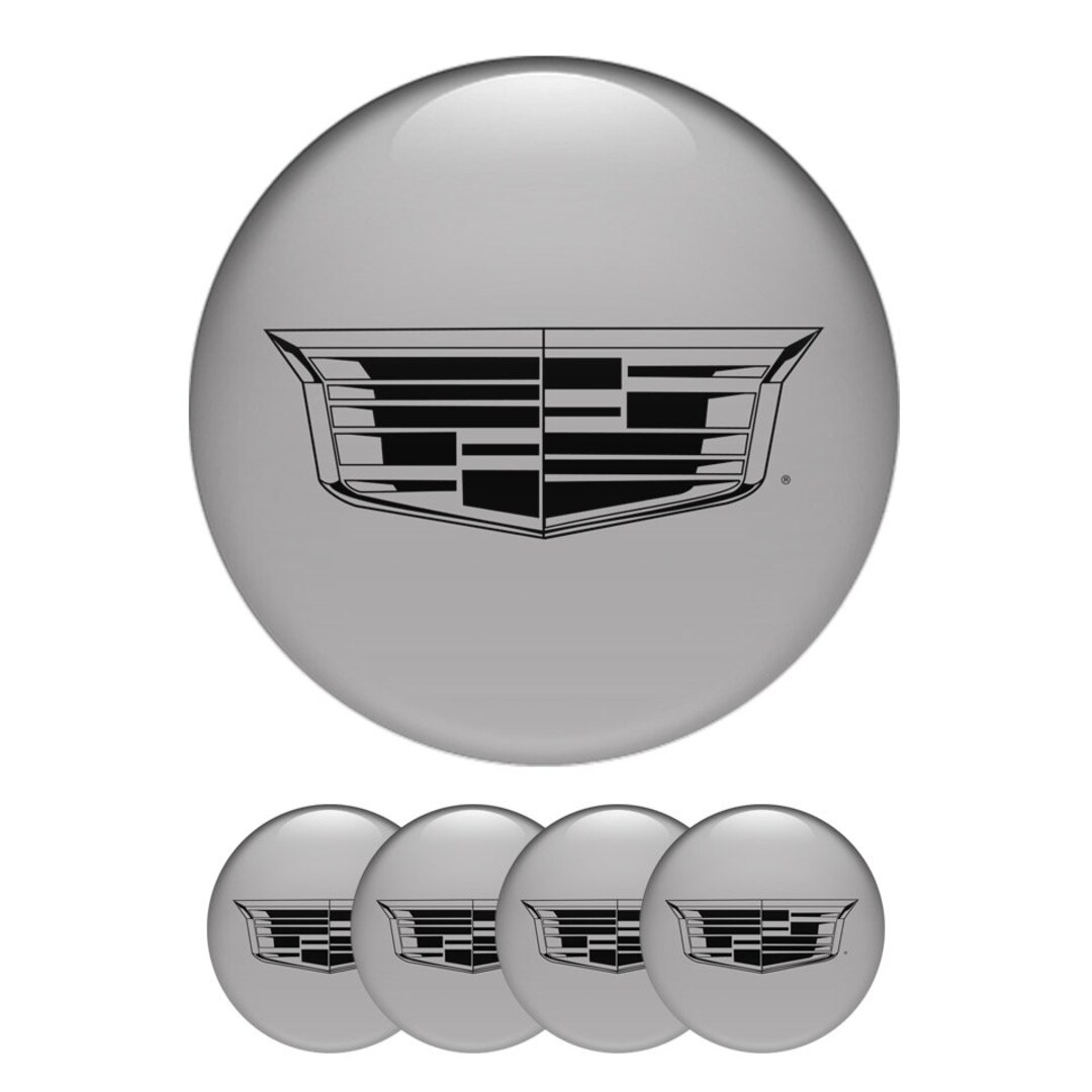 3D Cadillac Logo 4xall Size Wheel Center Cap Sticker Decal - Etsy