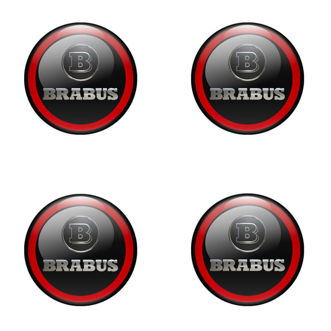 Domed Logo Brabus 4xall Size Center Cap for Rim Silicone - Etsy