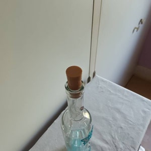 Blue Butterfly Bottle Light - Etsy