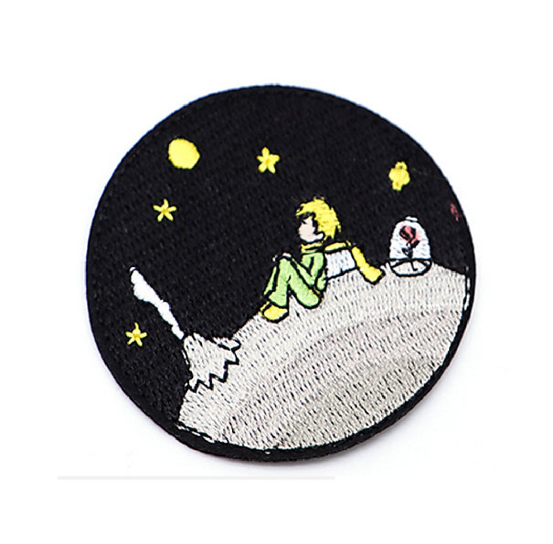 Little Prince Iron on Applique Little Prince on the Planet - Etsy