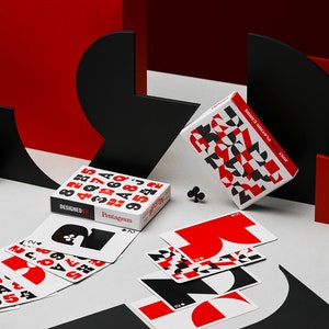 Just Type Playing Cards Custom Luxury Poker Playing Cards Designed by ...
