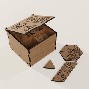 Number Box KIDS Education Game Laser Cut Files / Child Classroom Game ...
