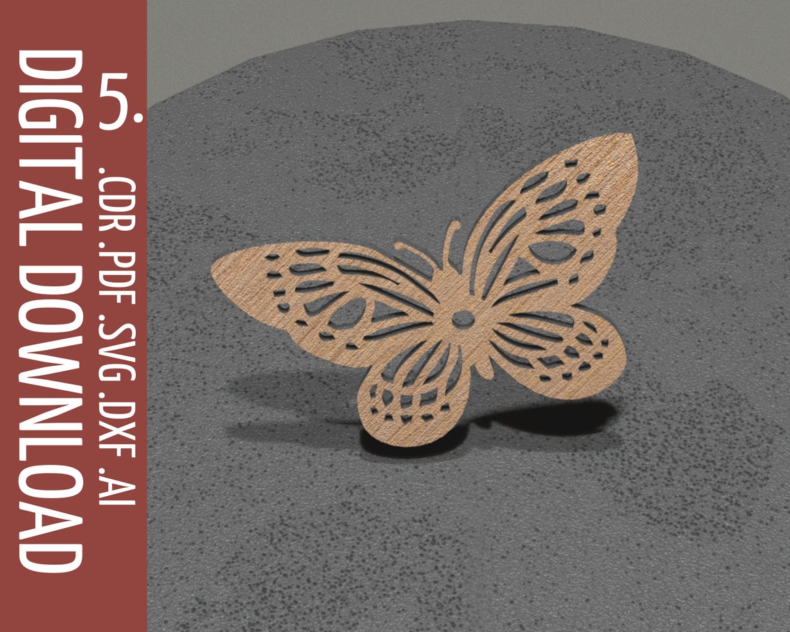 Butterfly Svg Laser Cut Files / Perfect for Glowforge / Cnc - Etsy