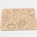 Puzzle Vegetables Laser SVG / Laser Cut Files, SVG, CDR / Kids Wooden ...