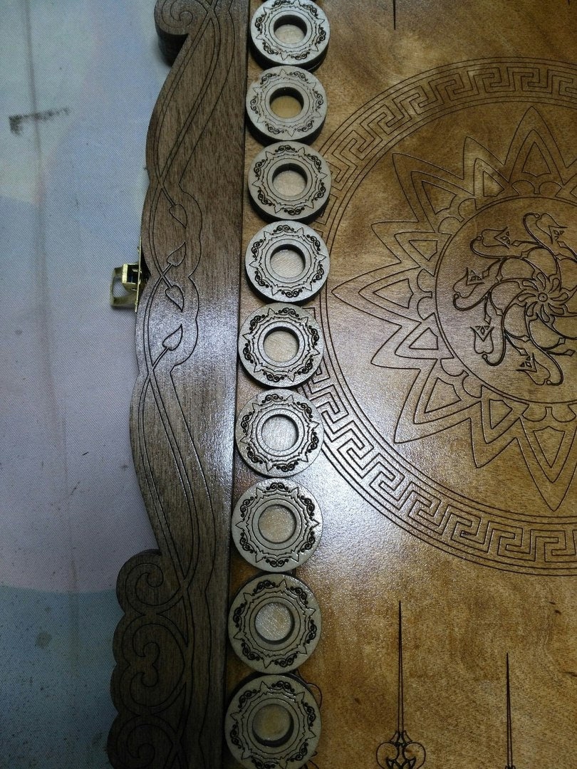 Backgammon Laser Cut Vector Files SVG CNC / Table Games Cnc - Etsy Canada