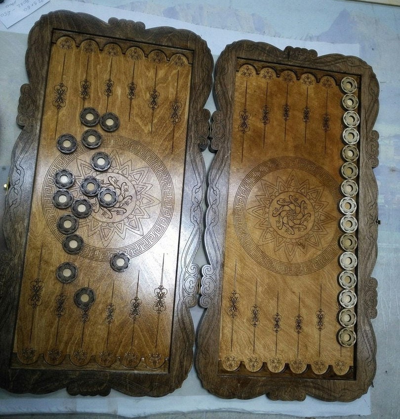 Backgammon Laser Cut Vector Files SVG CNC / Table Games Cnc - Etsy Canada