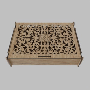 Ornamental Laser Cut Trinket Box Templates - Create Your Masterpiece ...