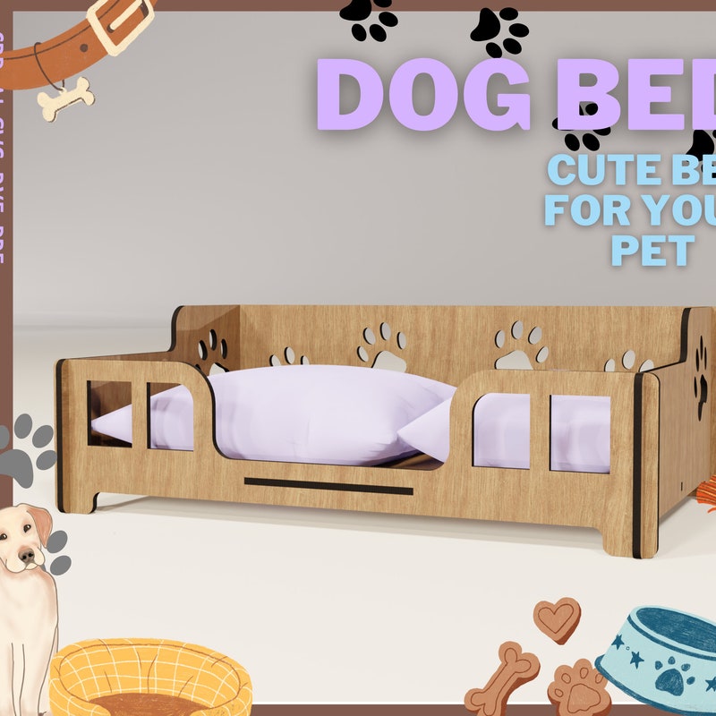 Cute Dog Bed - Etsy