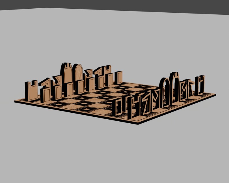 Laser Cut Vector Files SVG CNC Chess Svg / Outdoor Table Games - Etsy UK