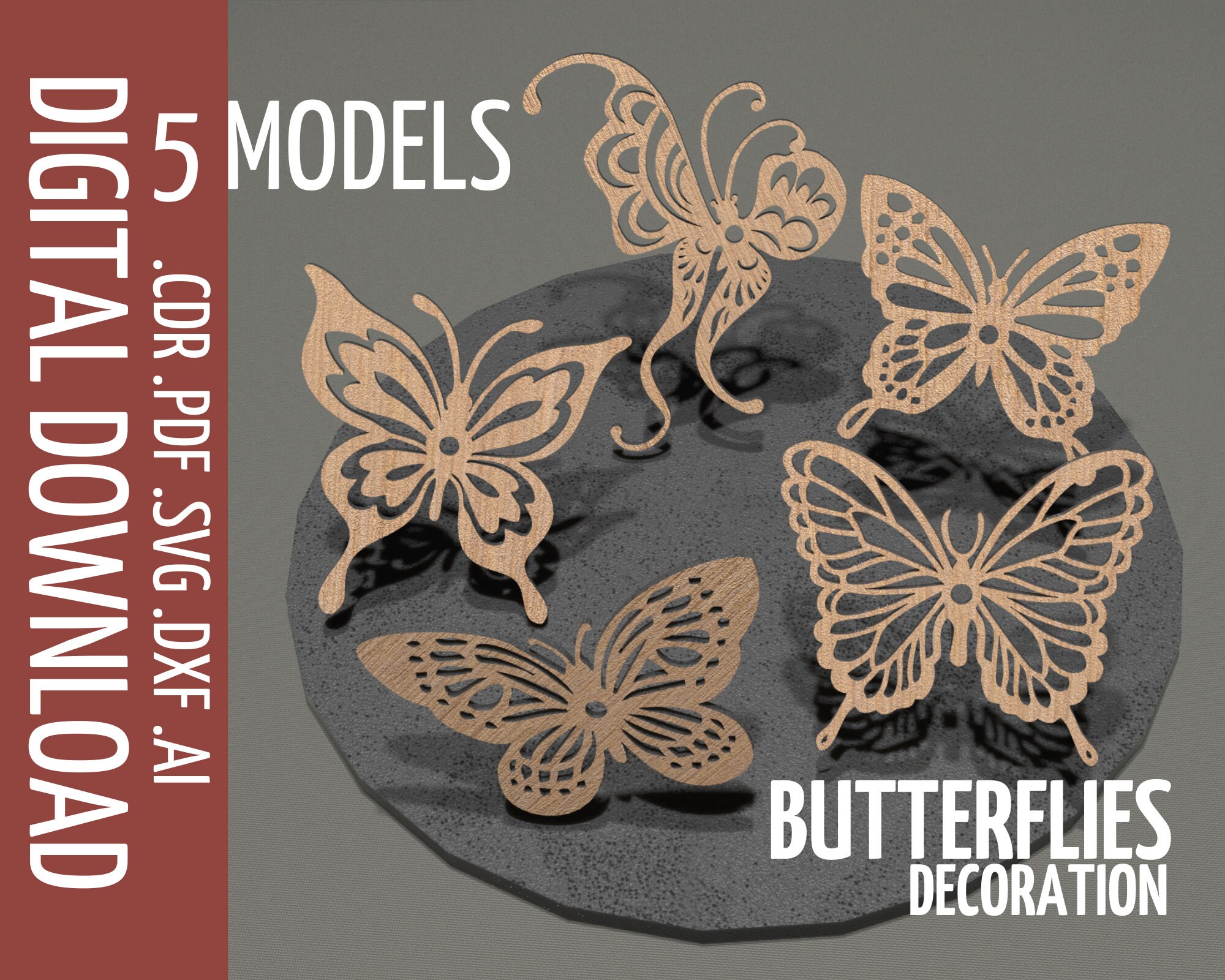 Butterfly Svg Laser Cut Files / Perfect for Glowforge / Cnc - Etsy