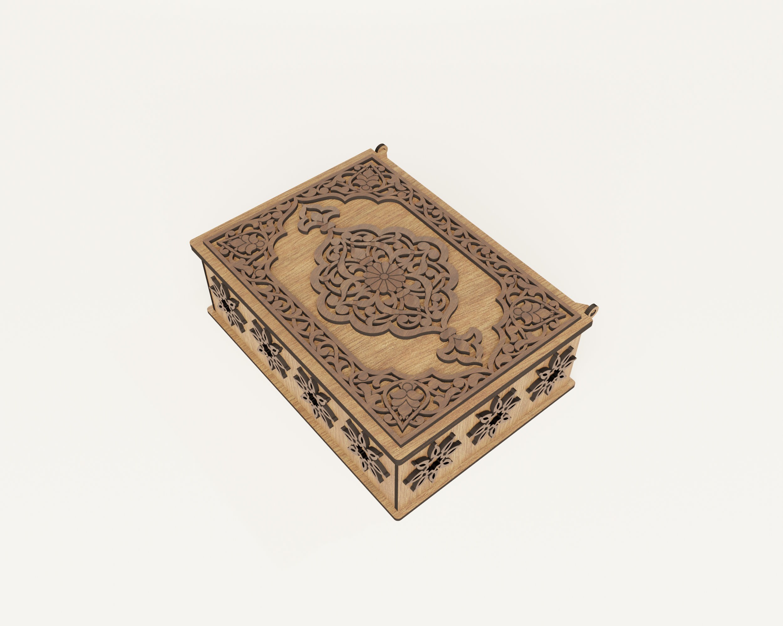 Jewelry Box With Opening Lid Laser Cut Files Storage Box Cnc - Etsy