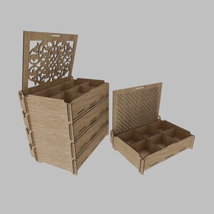 Ornamental Laser Cut Trinket Box Templates - Create Your Masterpiece ...