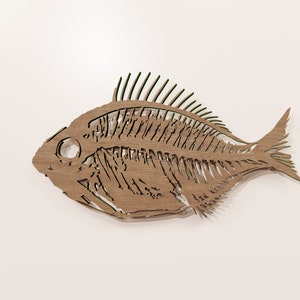 Ugly Fish Wall Decor Laser Cut Files / Perfect for Glowforge / Cnc ...