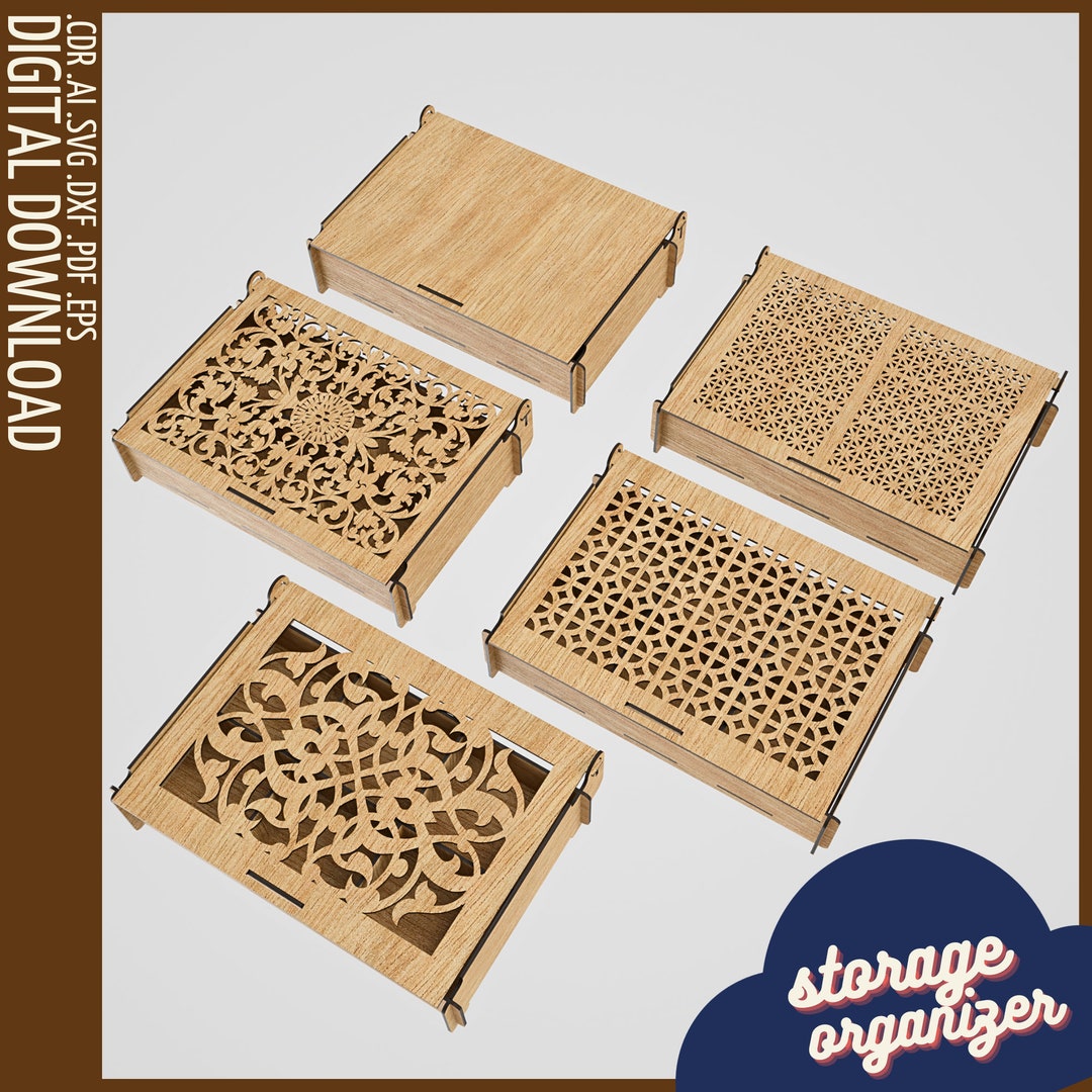 Ornamental Laser Cut Trinket Box Templates - Create Your Masterpiece ...