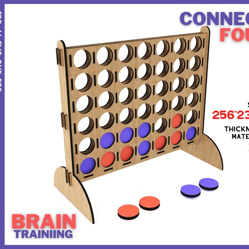 Connect 4 HEARTS SVG Laser Cut Ready File Glowforge - Etsy