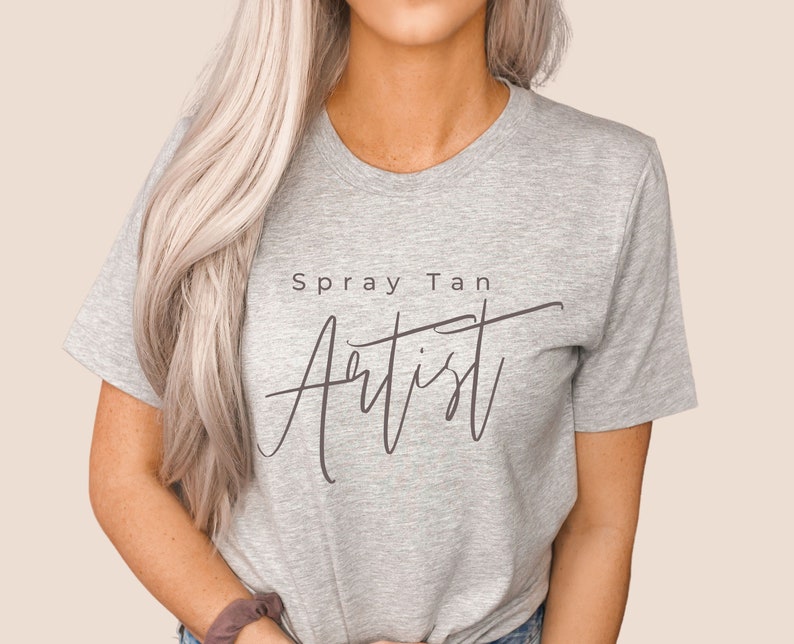 Spray Tan Artist Shirt, Salon Shirt, Beauty Industry, Sunless Boss, Spray Tan Artist Gift, Spray ...