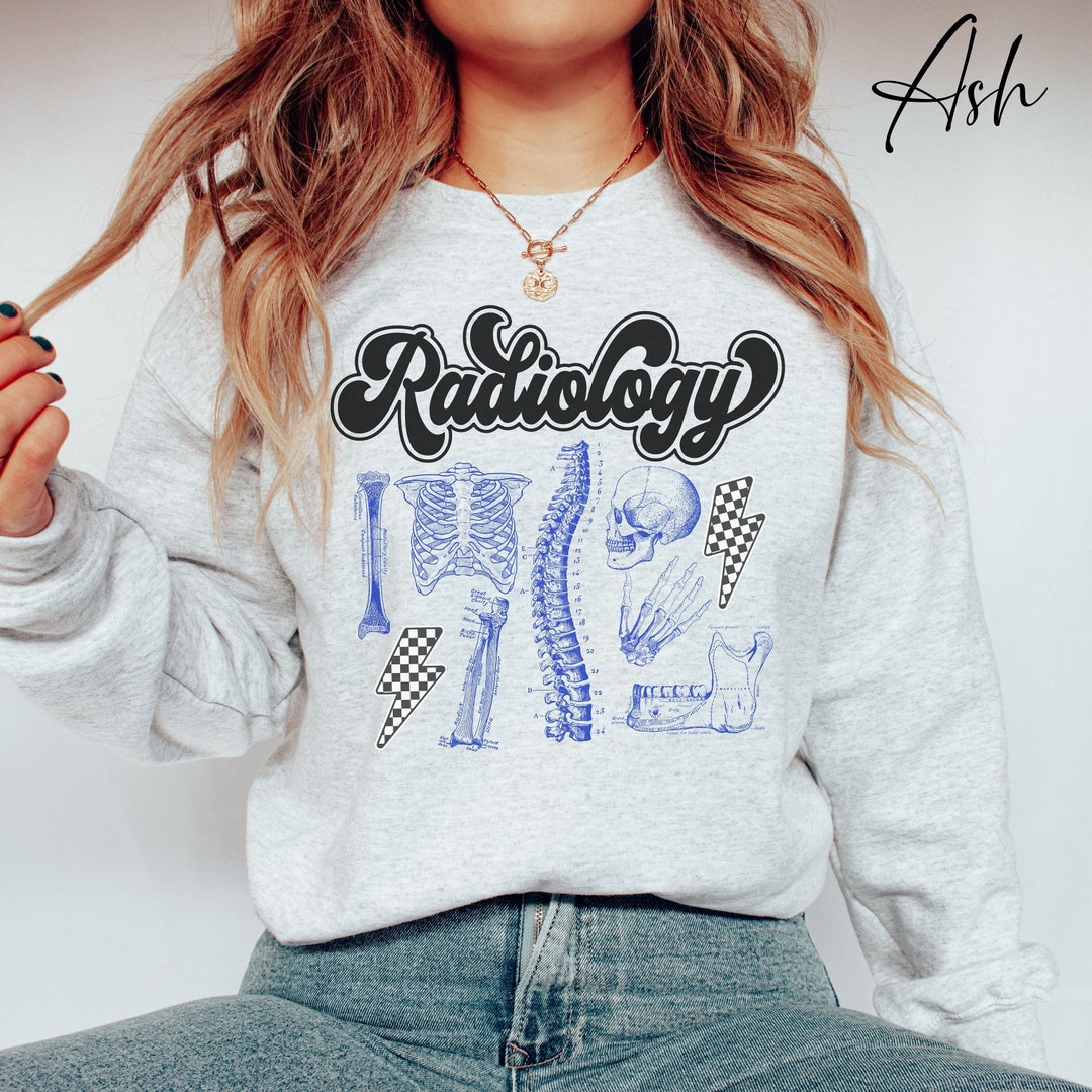 Radiology Sweatshirt RAD Tech Skeleton Sweater Radiology Gifts Gift for ...