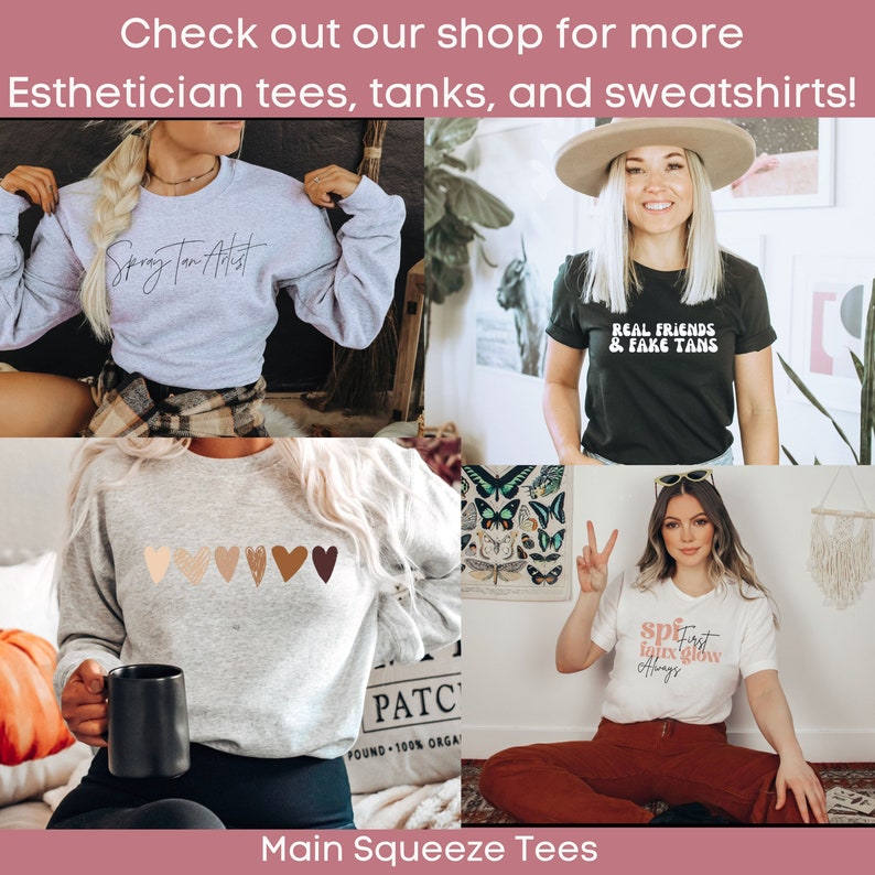 Spray Tan Artist Shirt, Esthetician Shirt, Spray Tanning Tee, Shades of Spray, Sunless Tanning ...