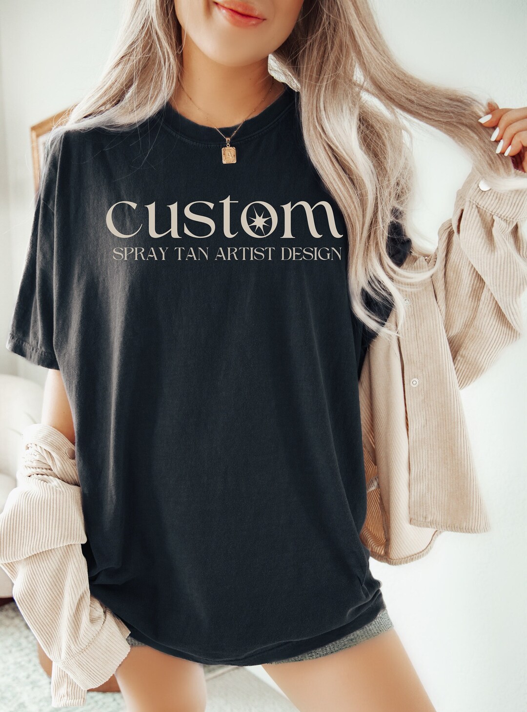 Custom Spray Tan Artist Comfort Colors Design Spray Tan Comfort Colors ...