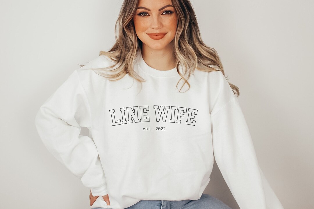 Lineman Wife Personalized Est. Sweatshirt Linewife Women's Sweatshirt ...