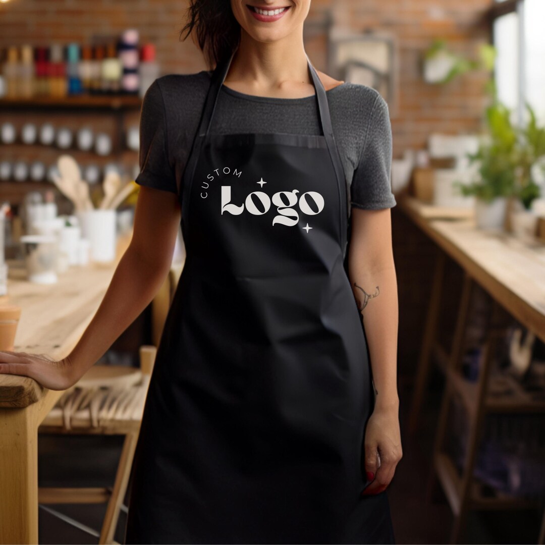 Customized Logo Nail Tech Apron Hairstylist Apron Esthetician Apron ...