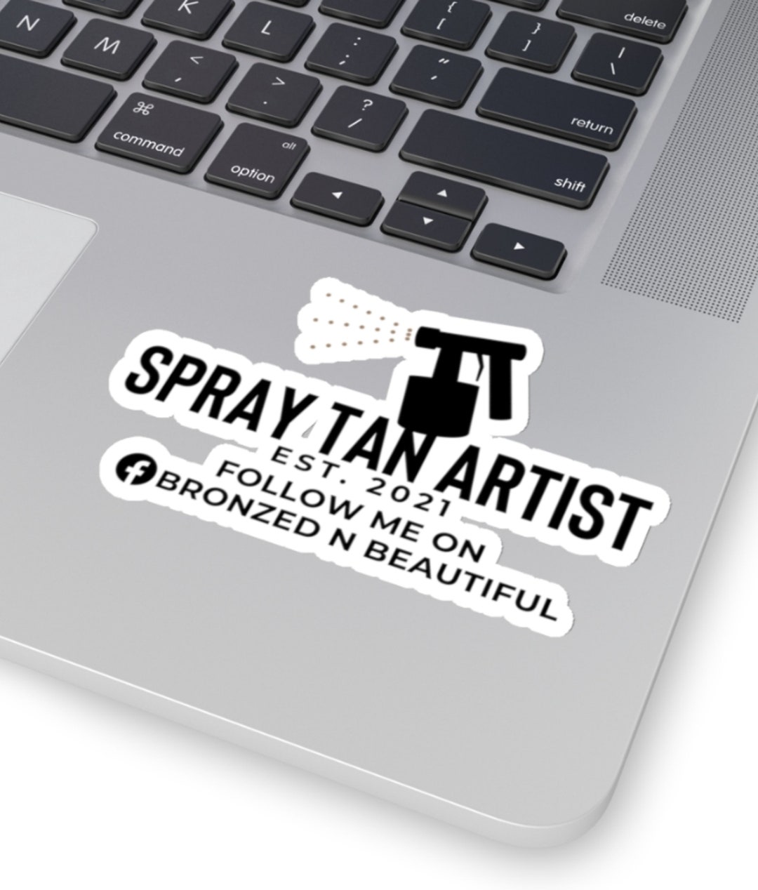 Custom Spray Tan Artist Sticker, Spray Tan Tech Stickers, Spray Tan ...