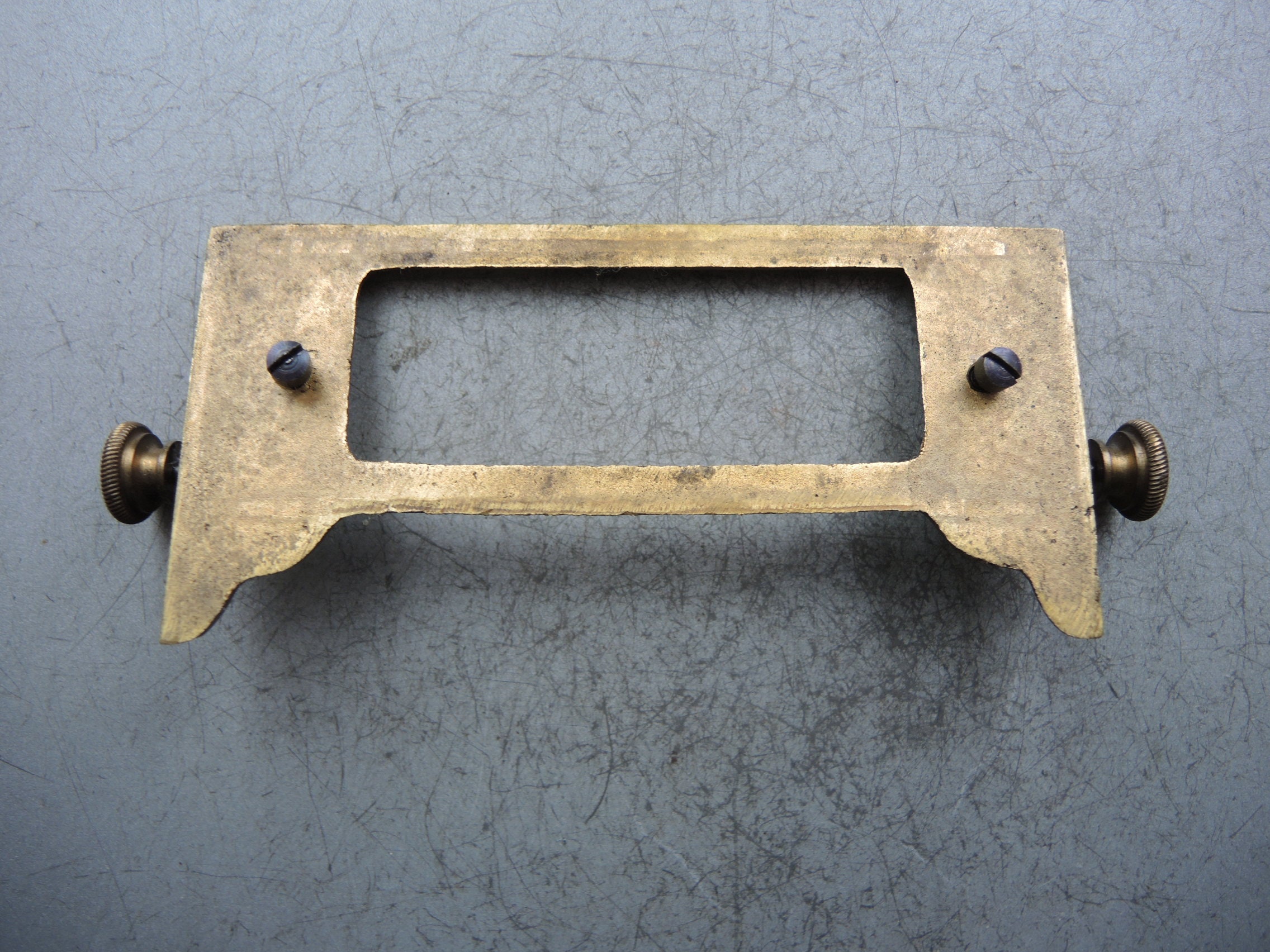 Set of Antique Brass Head Clock Movement Mount Fixation Screws - Etsy