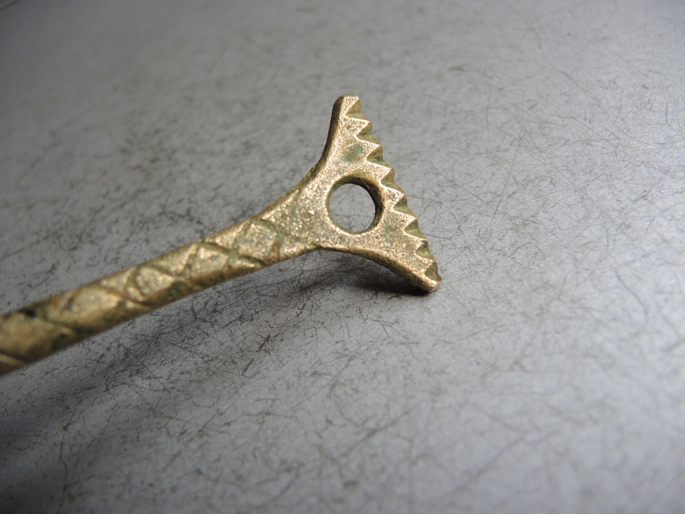 Vintage Antique Style Solid Brass Bronze PIE CRIMPER Pastry Jagging ...