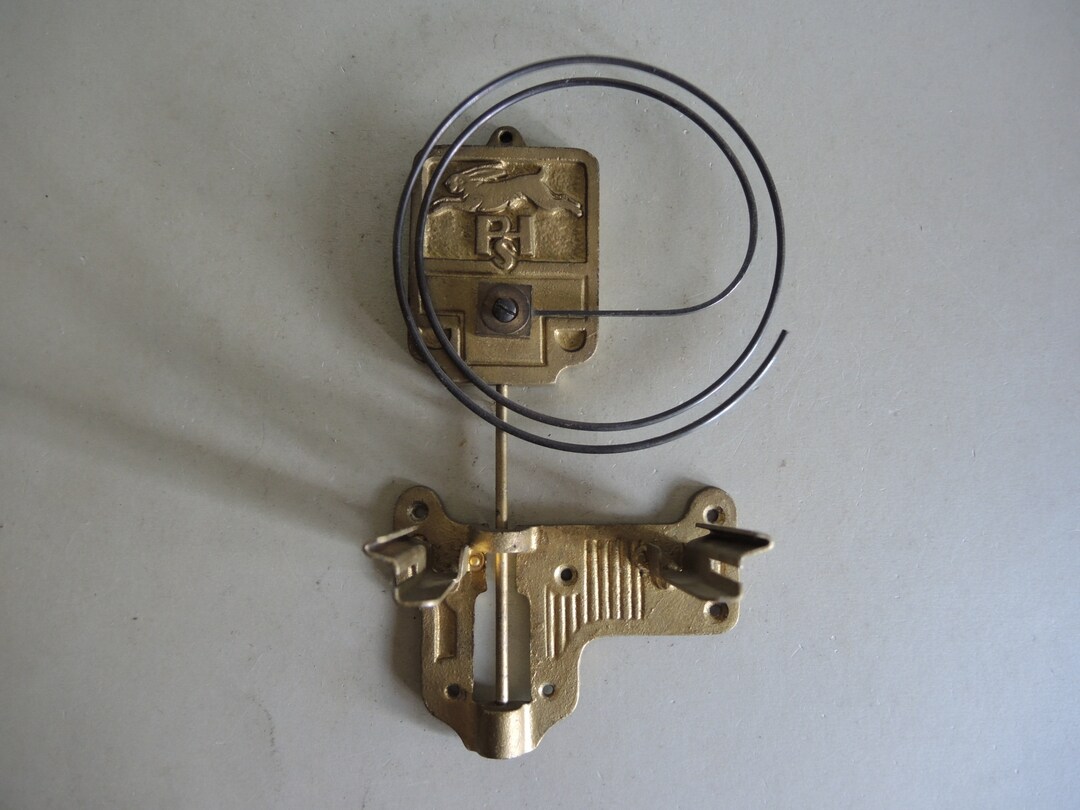 Antique Solid Iron and Metal Wall Clock Gong PHS / German Wall Clock ...