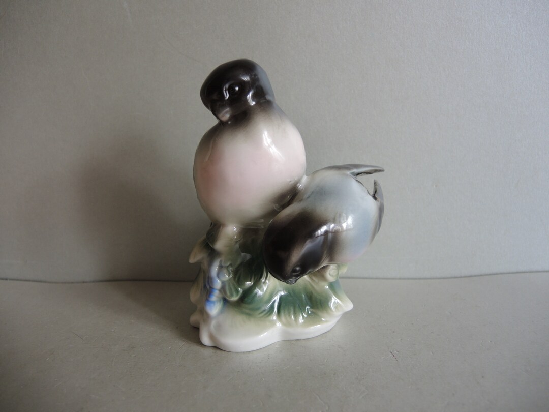 Vintage Wagner & Apel GDR Porcelain Bird Figurine / East Germany BIRD ...