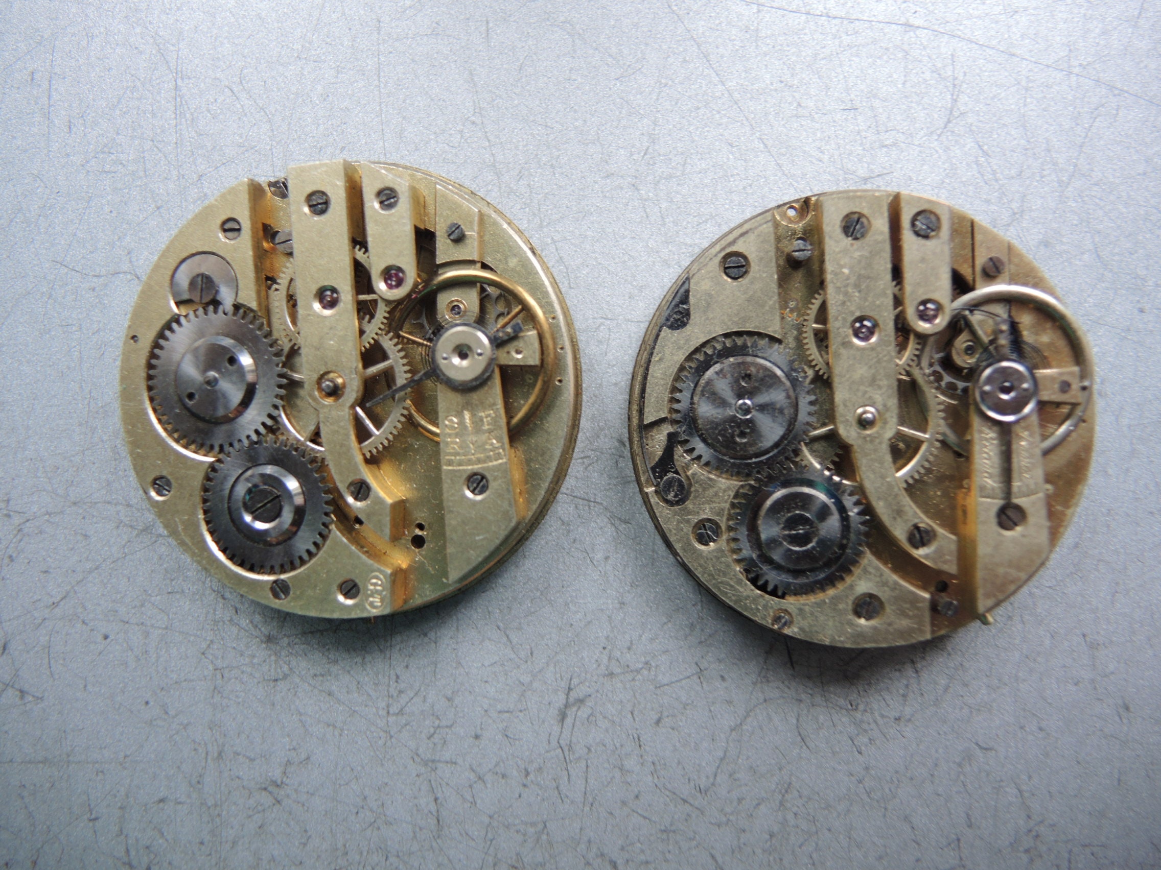 Lot of 4 Antique Similar Caliber Pocket Watch Movements / - Etsy