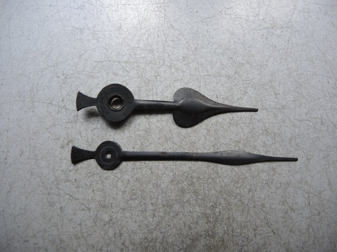 Set of Antique Solid Metal Clock Hands From PHS Movement / German ...