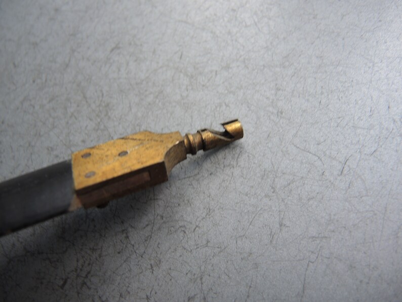 Antique Solid Brass and Wood Clock Pendulum // German Wall Clock Parts ...