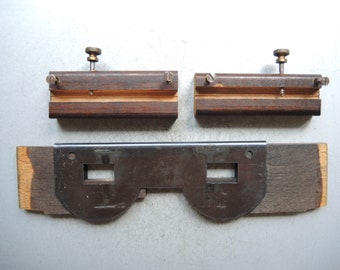 Set of Antique Brass Head Clock Movement Mount Fixation Screws / German ...