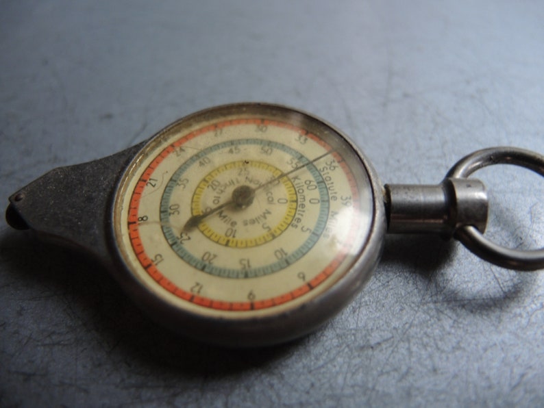 Vintage Map Scale Reader Tool Cartography Instrument Opsimeter - Etsy