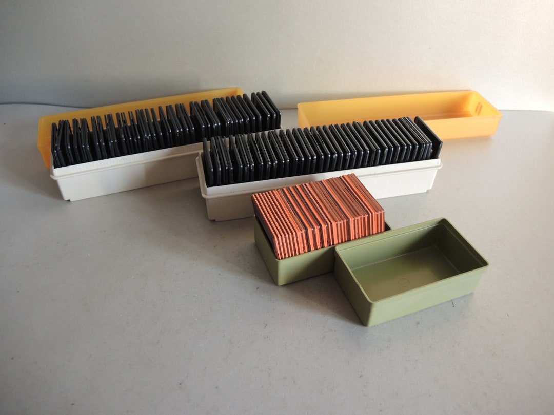 3 Box of Soviet RRR Made Boxed Slides Set for Slide Projector / Unused ...