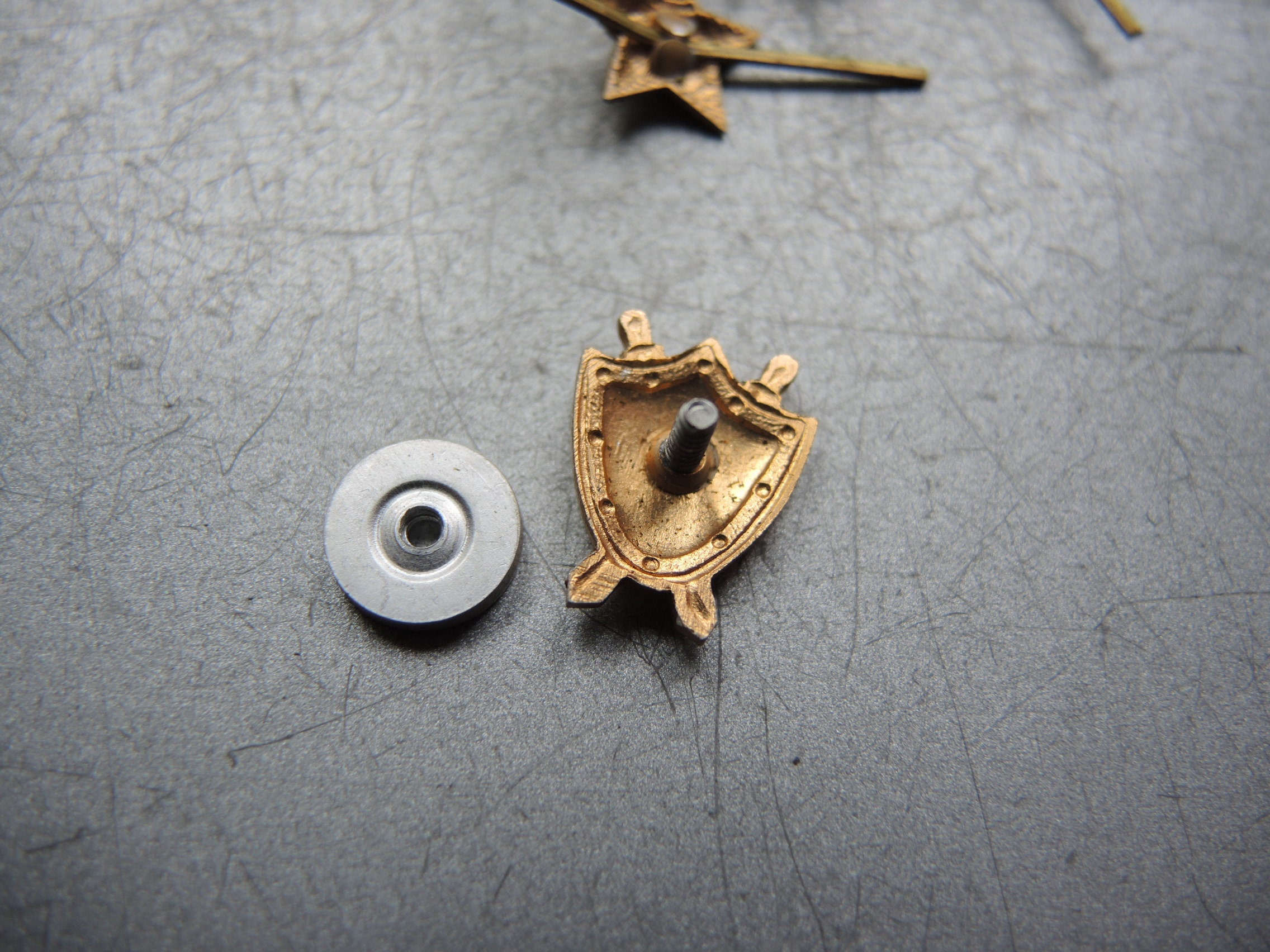 ONE Vintage Set of 9 Buttons With the Coat of Arms of the - Etsy