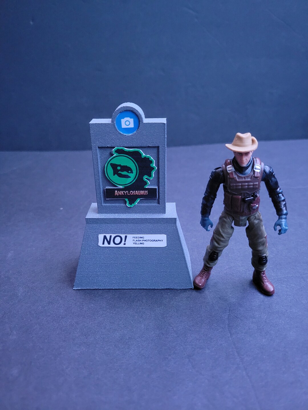 Ankylosaurus Paddock Sign - Etsy