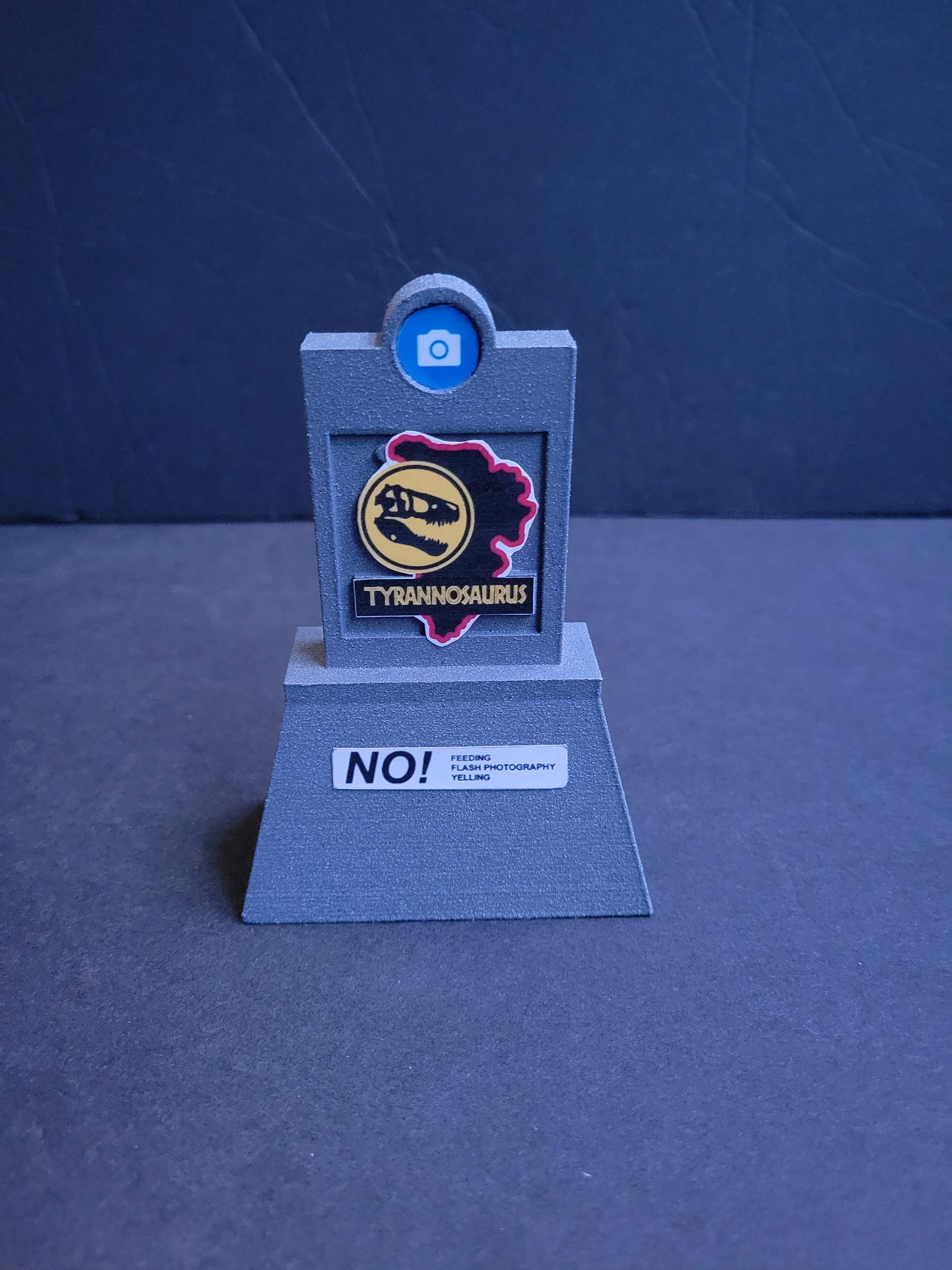 Tyrannosourus Paddock Sign - Etsy