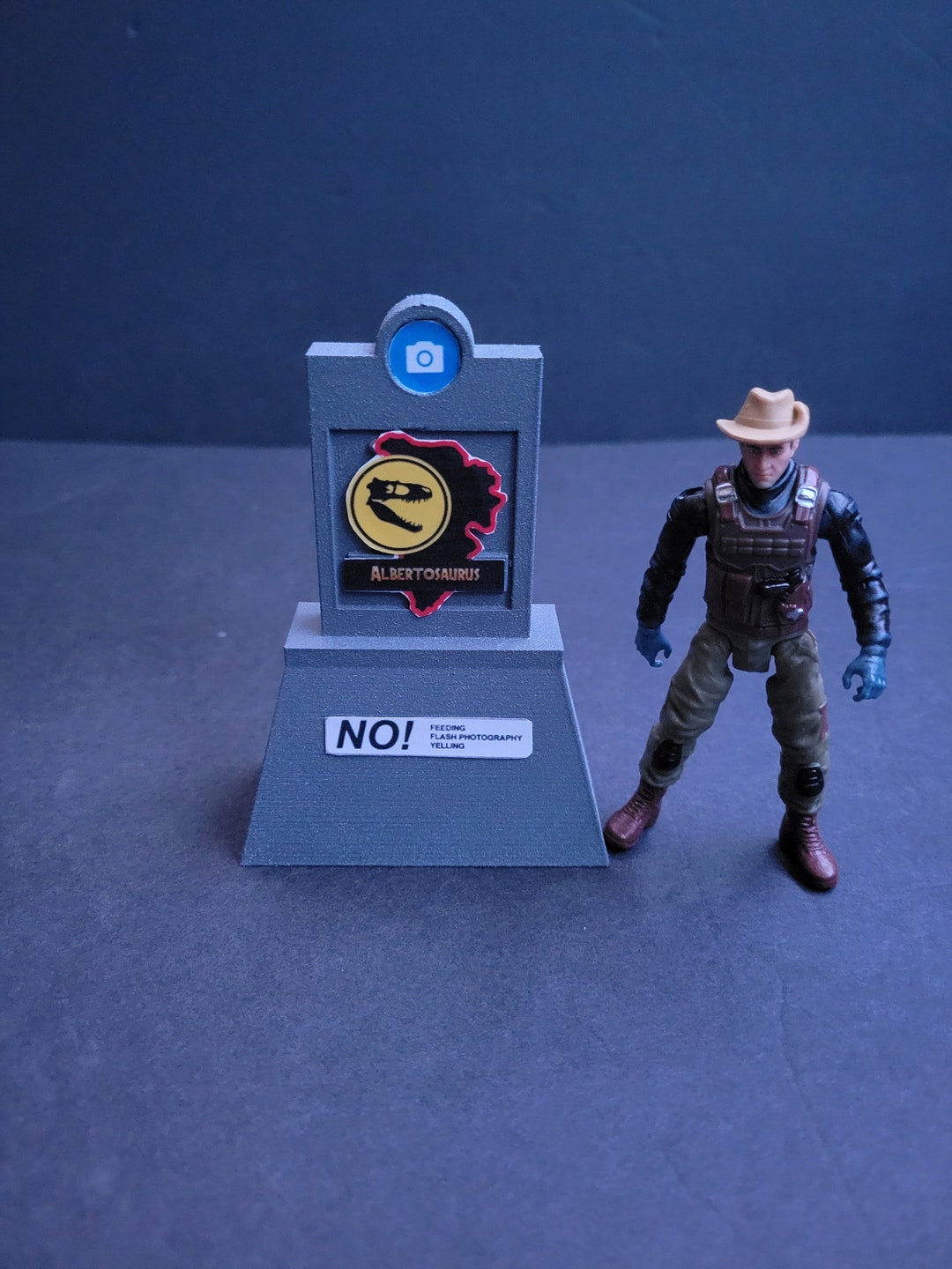 Albertosaurus Paddock Sign - Etsy