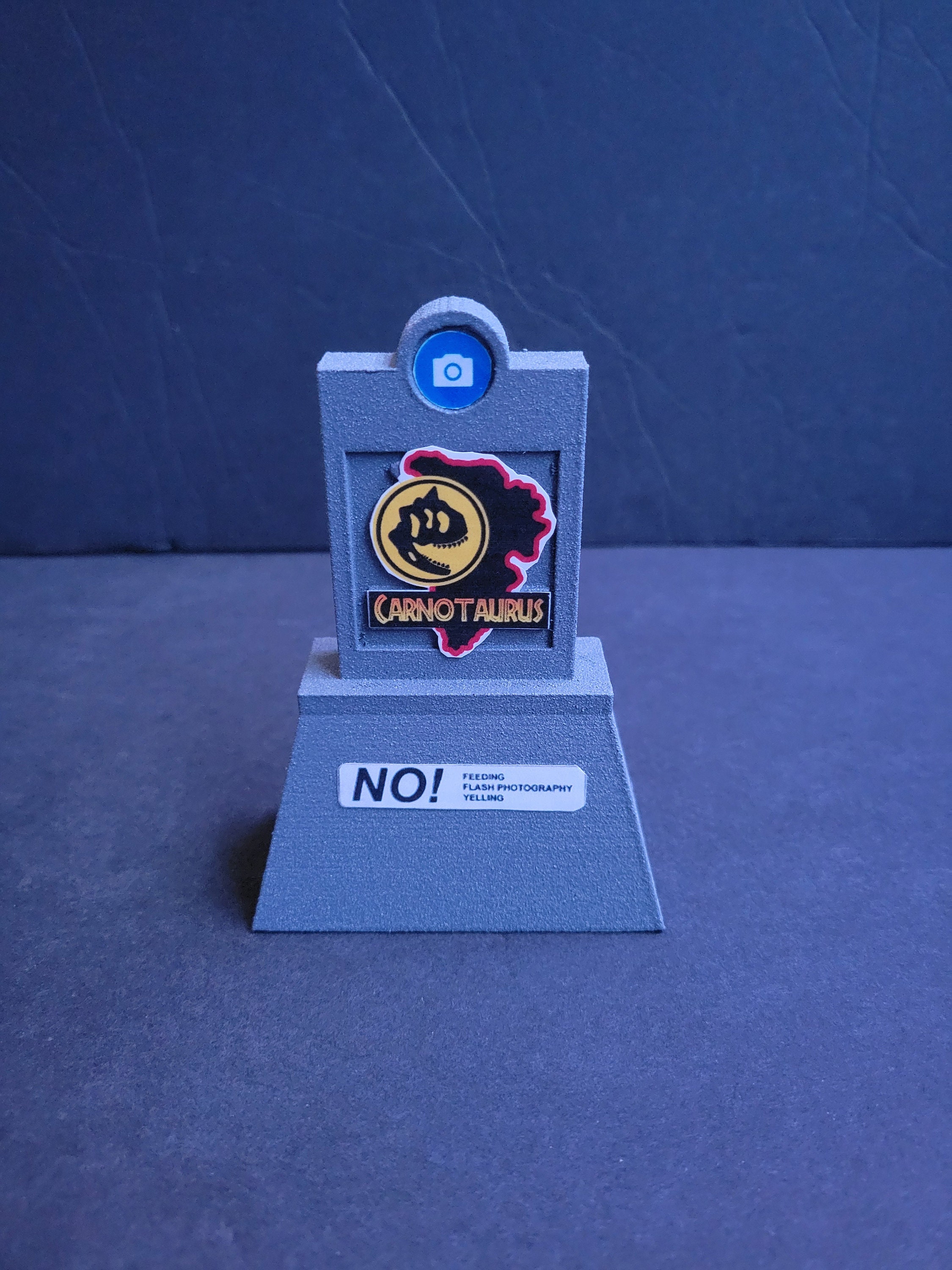 Carnotaurus Paddock Sign - Etsy