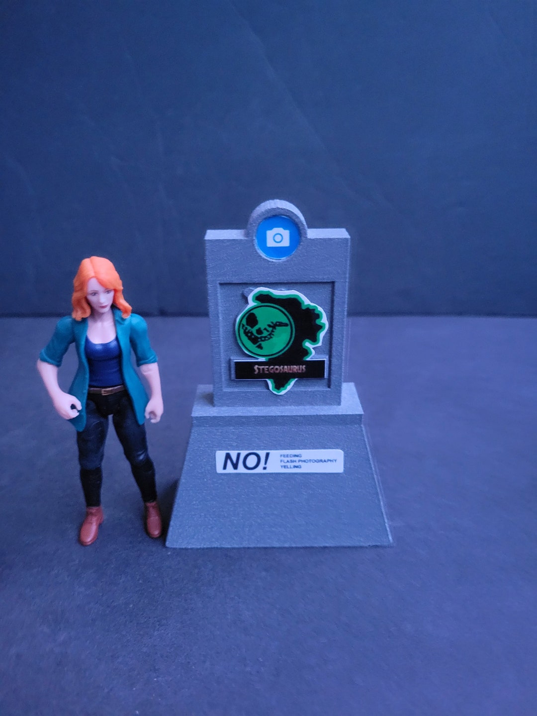 Stegosaurus Paddock Sign - Etsy