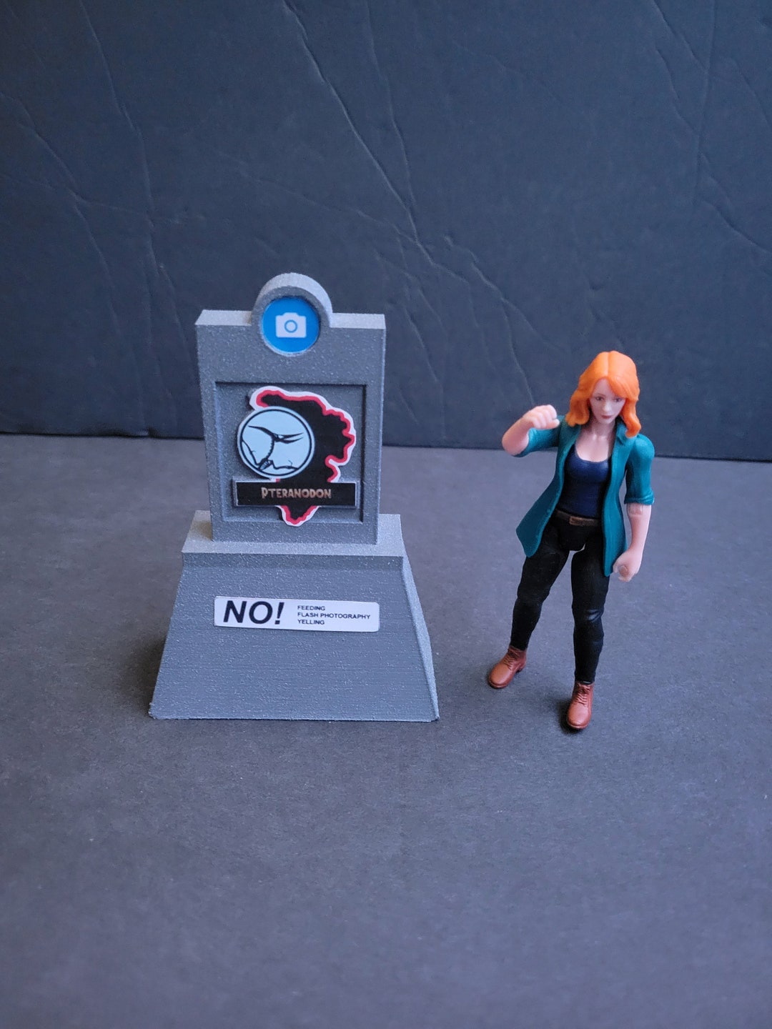 Pteranodon Paddock Sign - Etsy